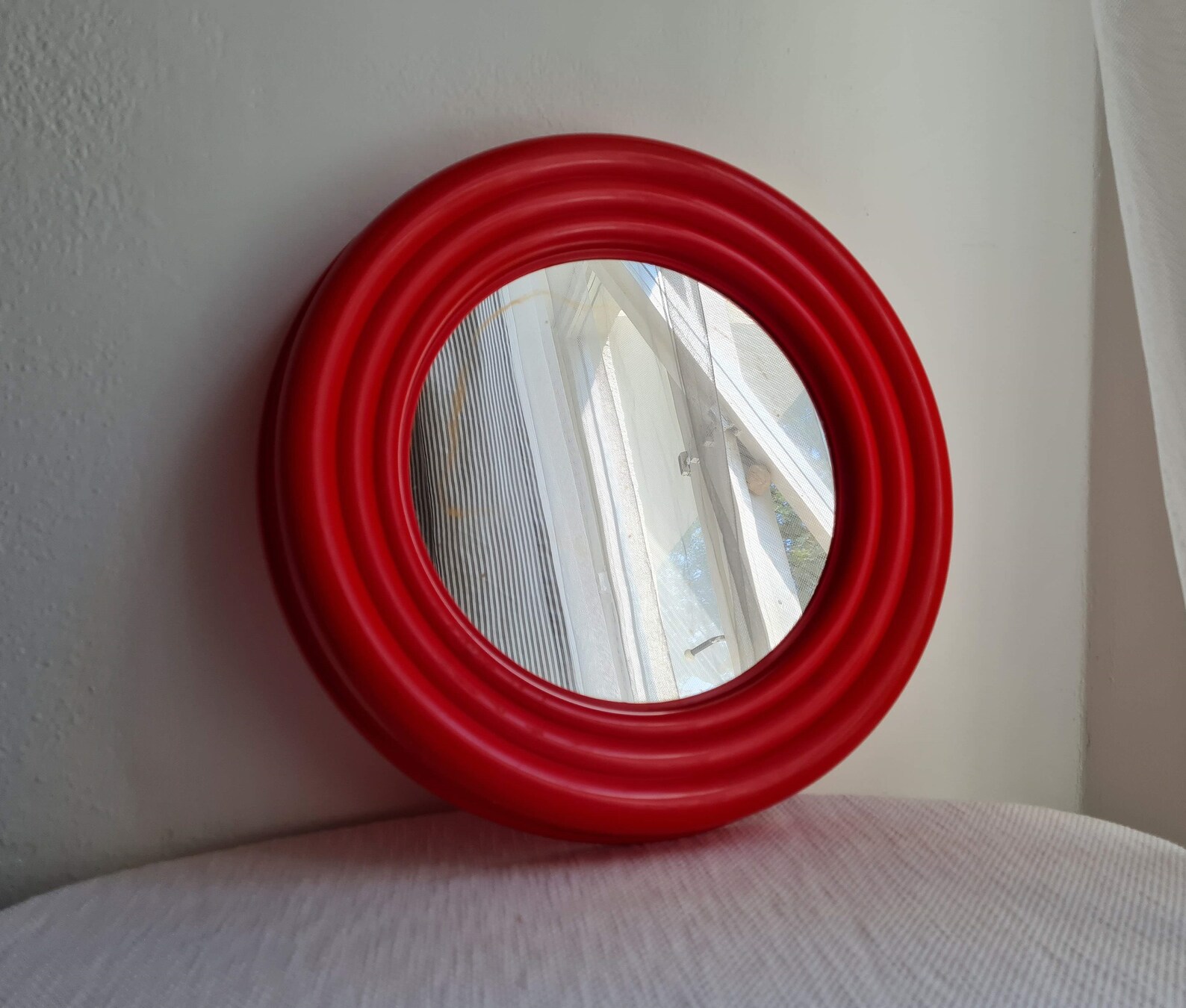 Vintage Pop Art Memphis Milano Style Wall Mirror in a Plastic Frame - Etsy