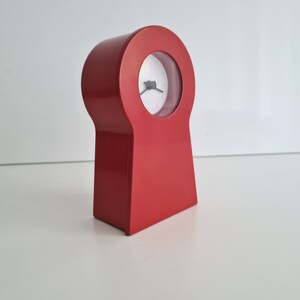 Vintage Limited Edition Mini Version of the IKEA PS Desk Clock in Red ...