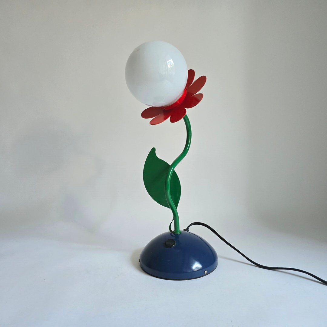 Vintage Memphis Milano Style Multicolored Desk Lamp Design 1990s - Etsy