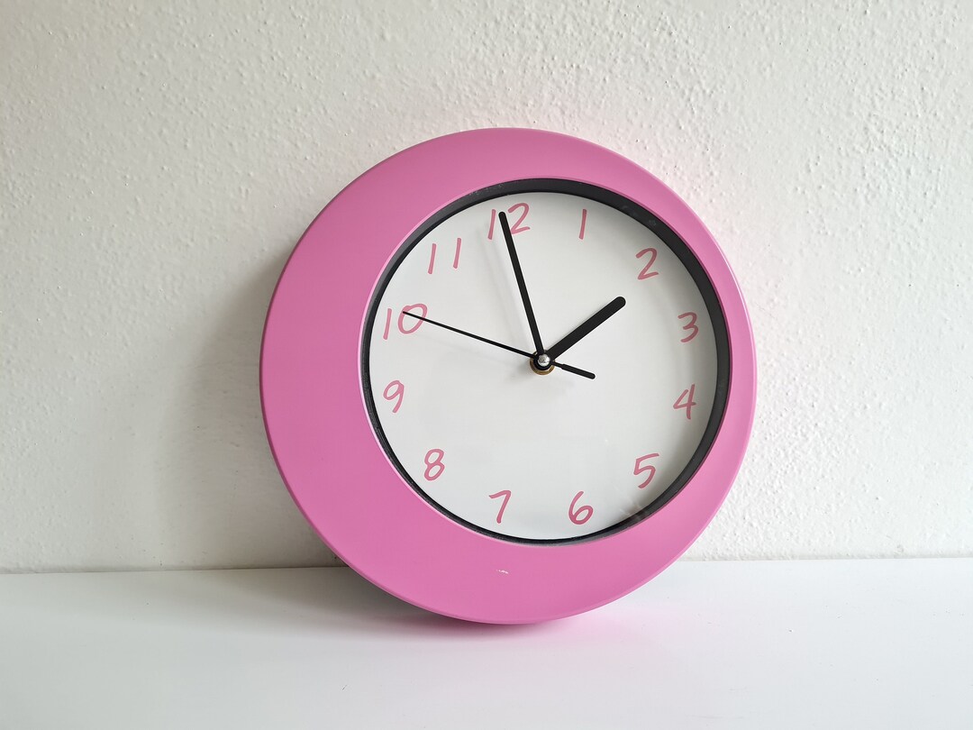 Vintage Pop Art Memphis Milano Style Wall Clock - Etsy
