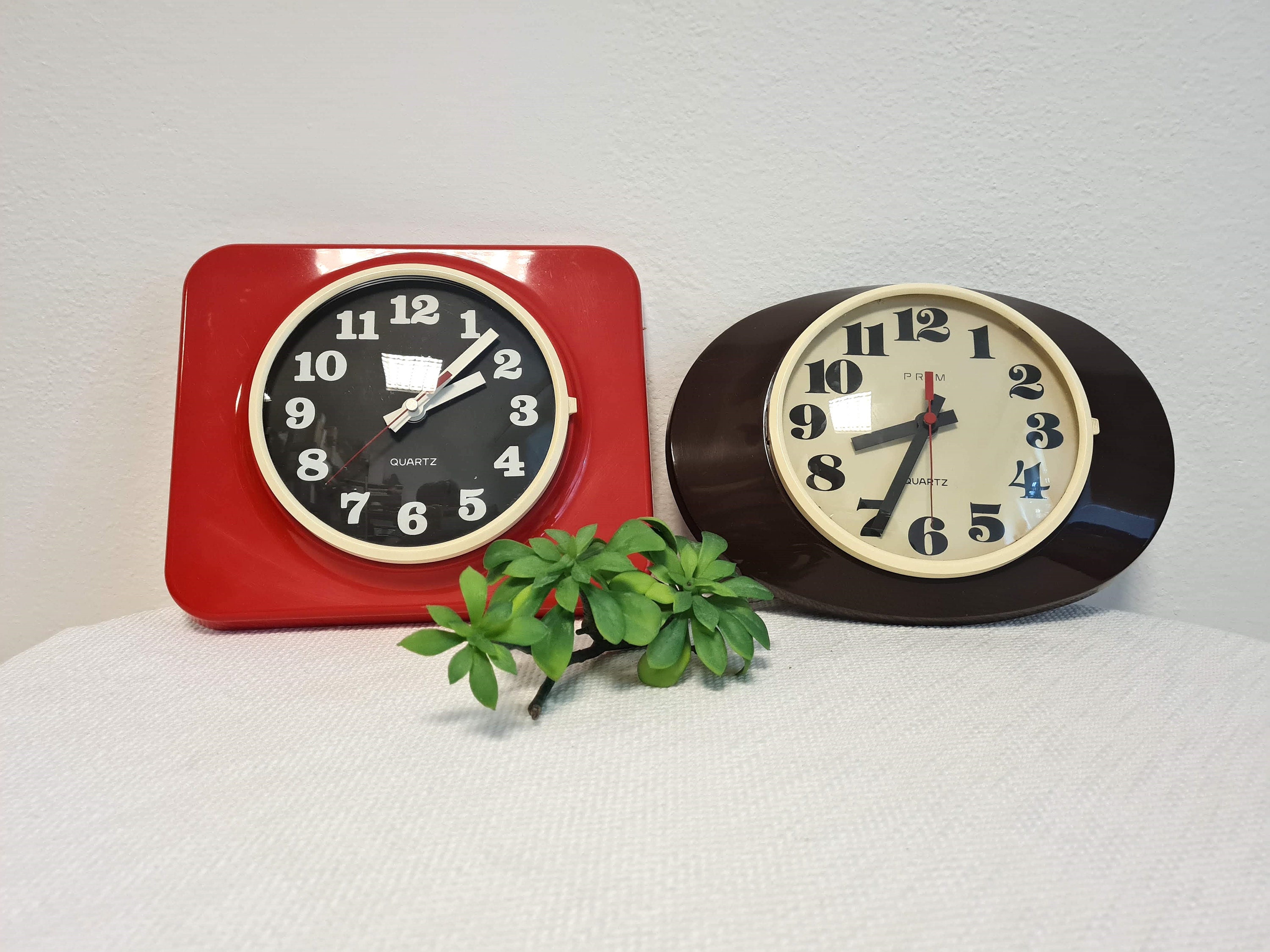 Vintage Space Age Atomic Wall Clock Prim Czechoslovakia - Etsy