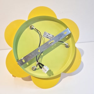 Vintage Y2K Ceiling Lamp Flowers. Metal/plastic Multi-colored Lamp - Etsy