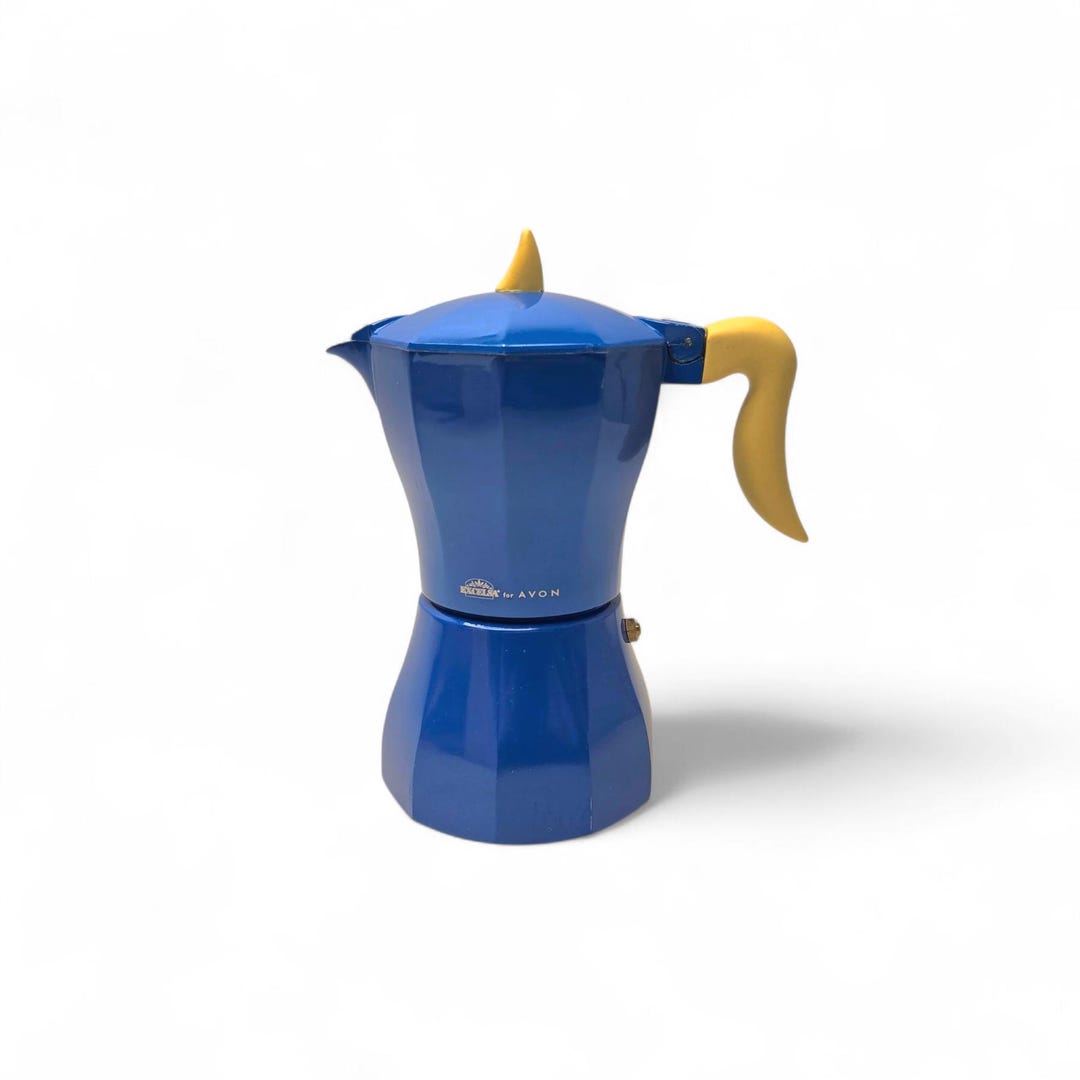 Vintage Memphis Milano Rare Italian Excelsa Coffee Maker for Avon ...