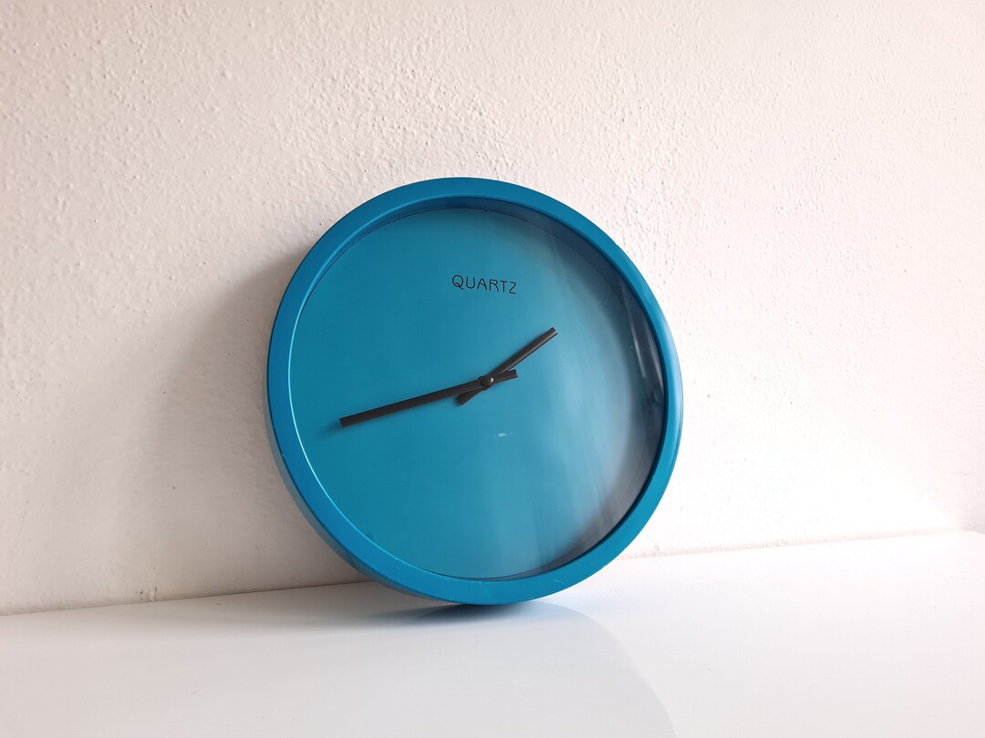 Vintage Pop Art Memphis Milano Style Wall Clock - Etsy