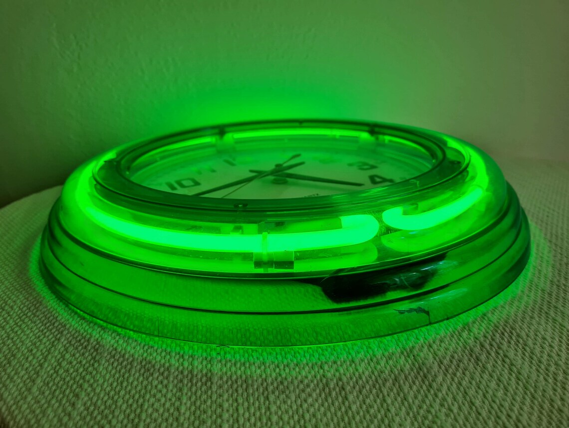 Vintage Pop Art Wall Lamp With Neon - Etsy