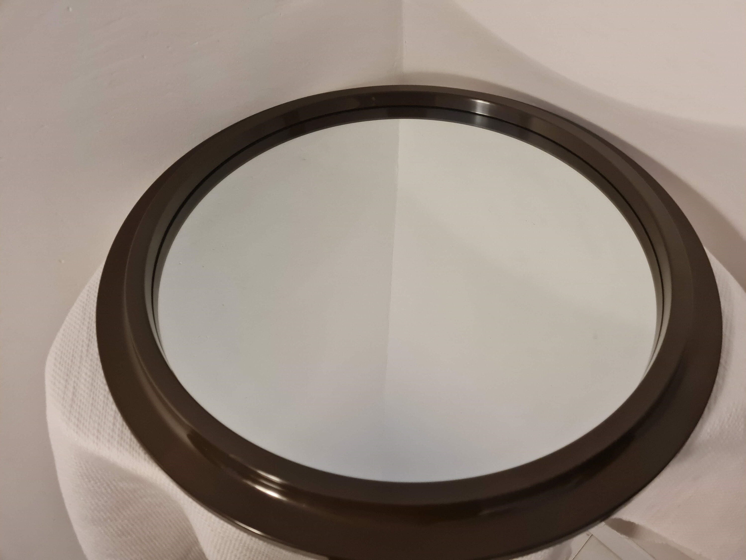 Vintage Mid Century Modern Plastic Wall Mirror Made in GDR 80s - Etsy