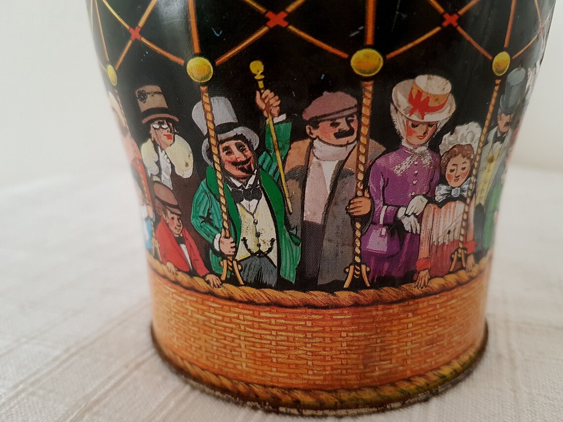 Vintage Tin Can FUDGE BALLOON Made in England - Etsy