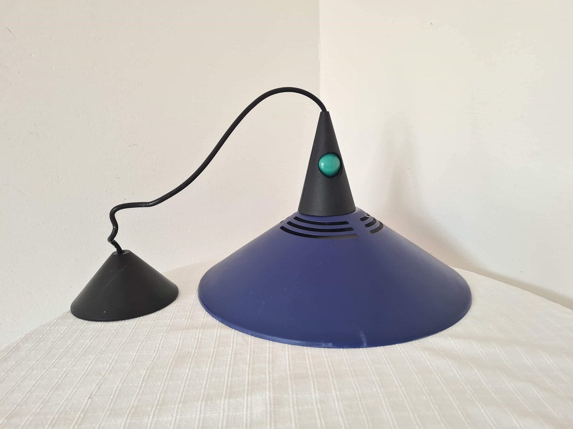 Vintage Postmodern MEMPHIS Style Ceiling Lamp Design 1990s - Etsy