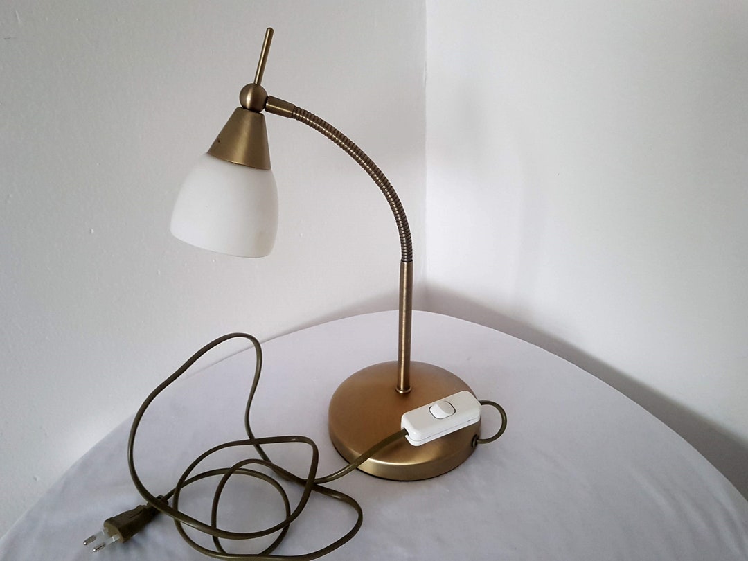 Vintage Wire Desk Lamp Mid-century Table Desk Lamp Retro Lamp - Etsy