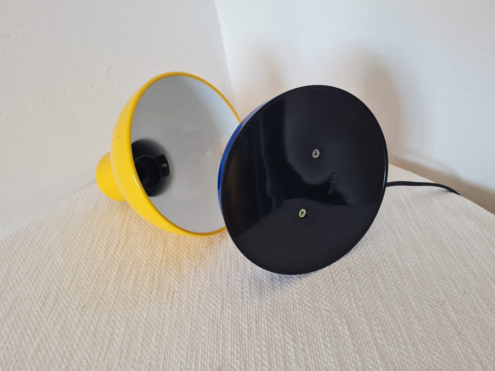 Vintage MEMPHIS Style Colorful Table Lamp - Etsy