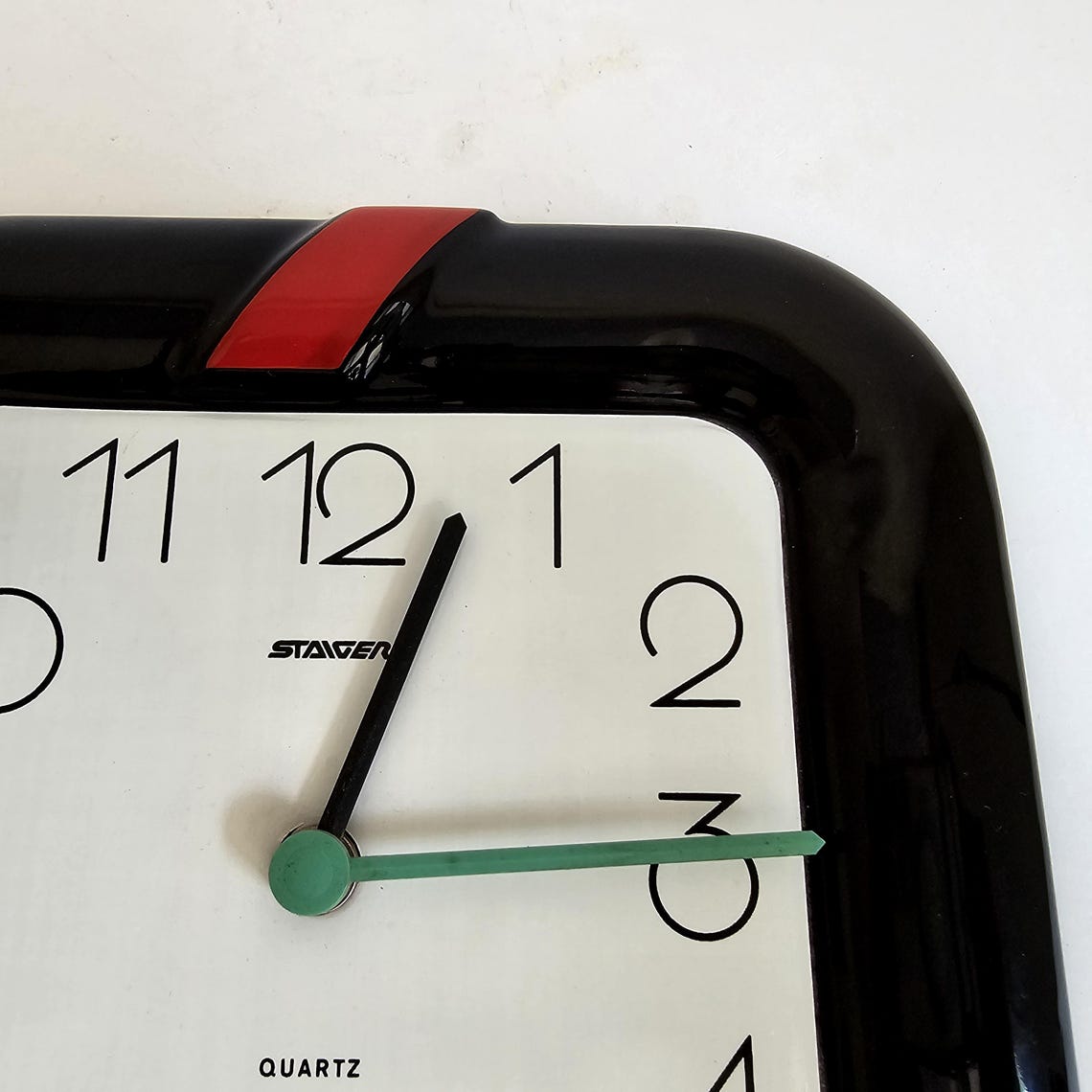 Vintage Memphis Milano Style Wall Ceramic Clock 90s - Etsy