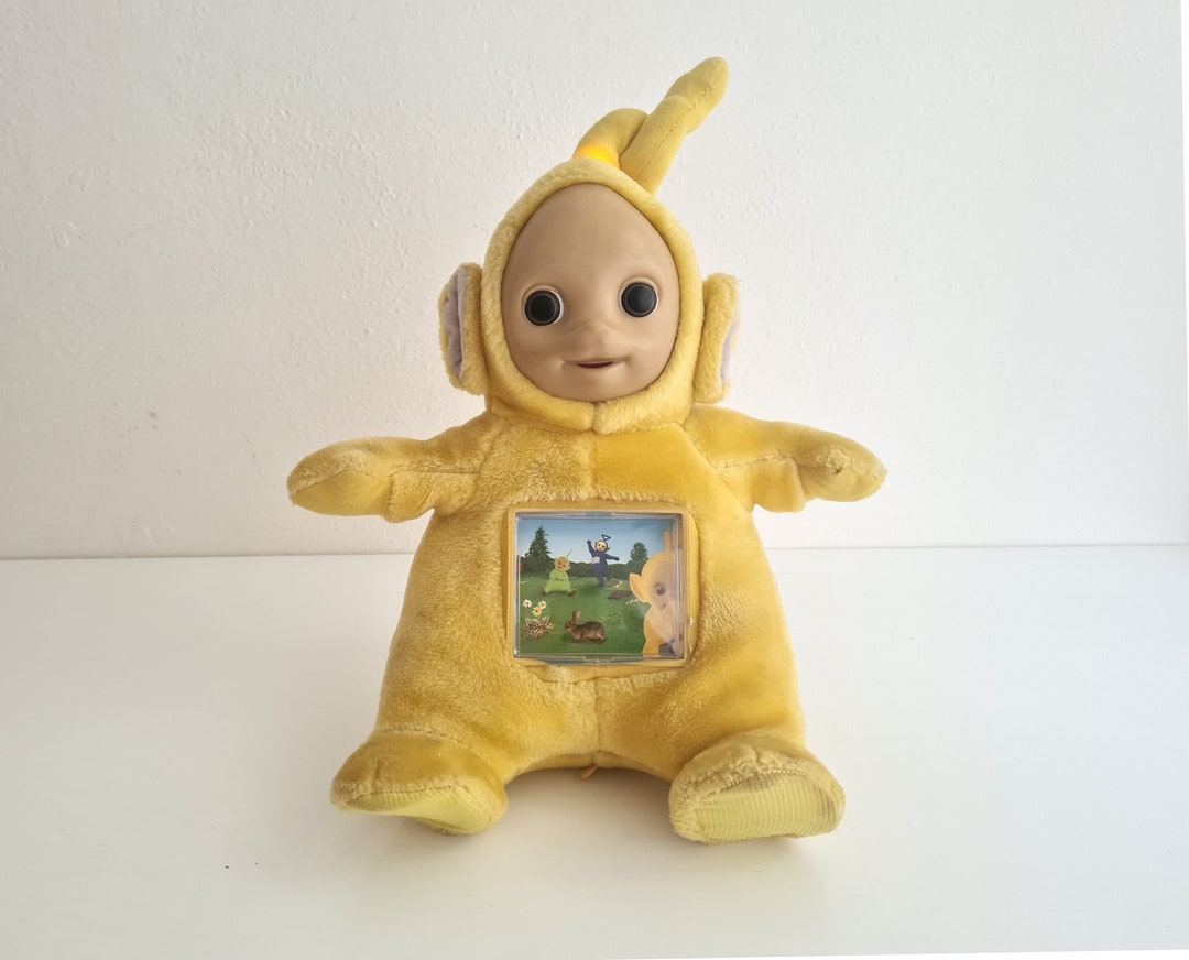 Vintage TELETUBBIES lala Musical Stuffed Toy With Flashing Lights and ...