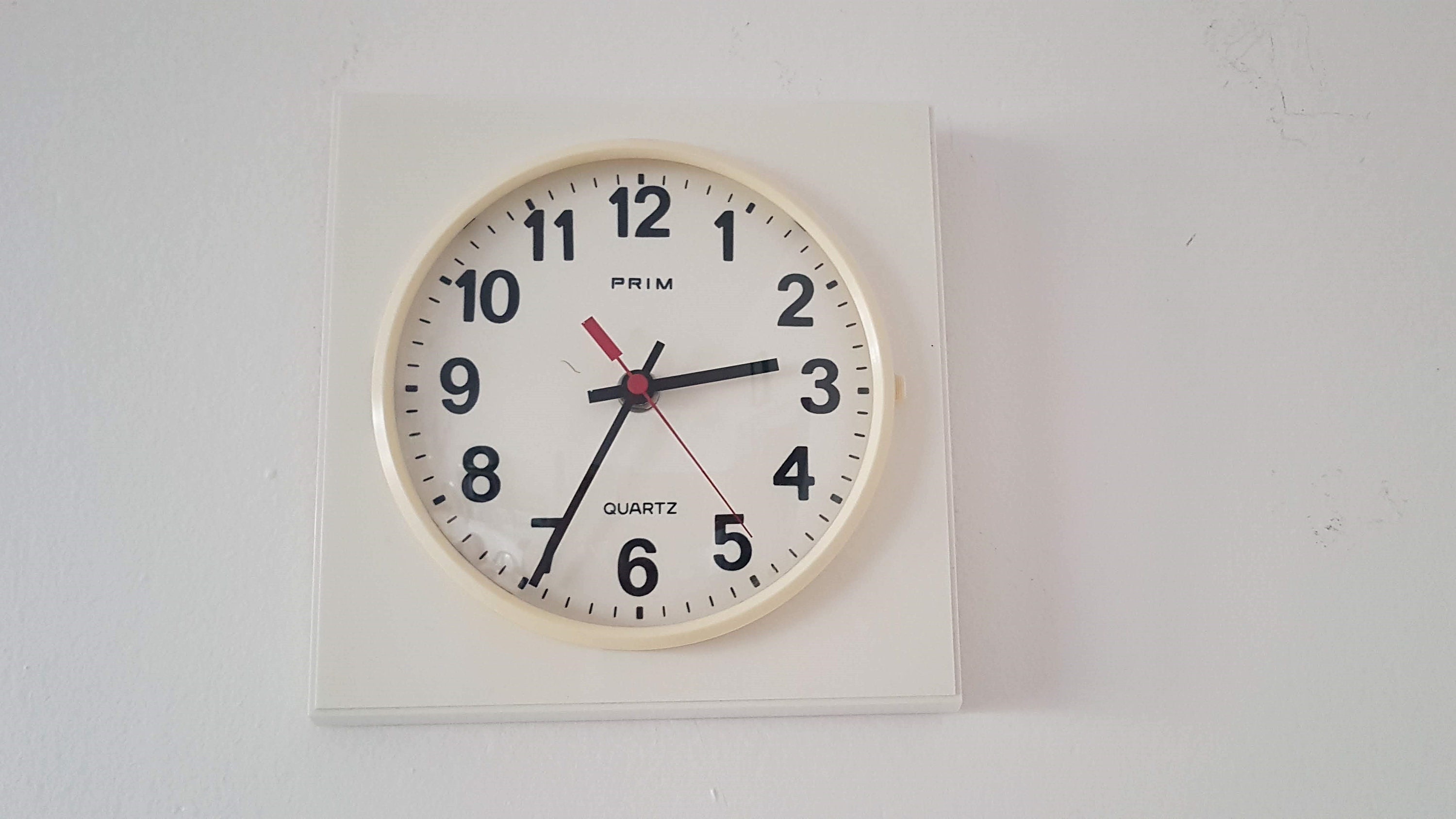 Mid Century Wall CLOCK PRIM Czechoslovakia 70s | Etsy