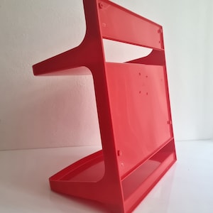 Vintage Mid Century Modern Wall Shelf in a Plastic 80s - Etsy