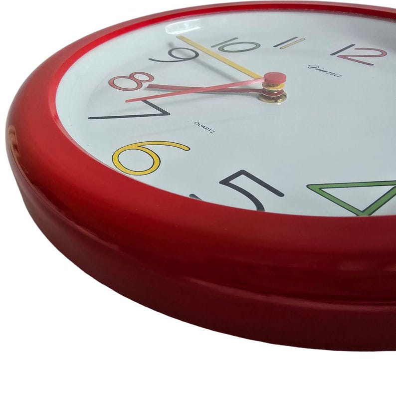 Vintage Pop Art Memphis Milano Style Wall Clock Made in Germany - Etsy
