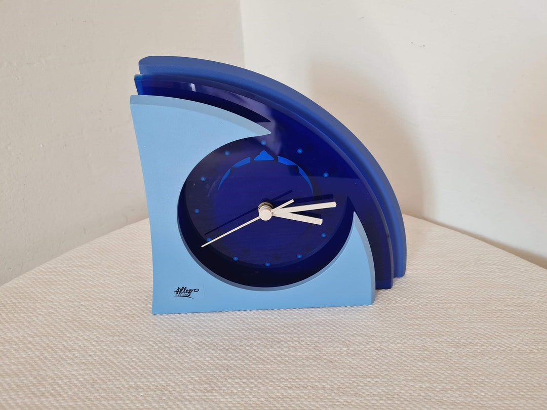 Vintage Pop Art Memphis Milano Style Table/wall Clock - Etsy