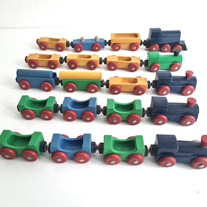 Vintage Brio Wooden Trees 1970's - Etsy