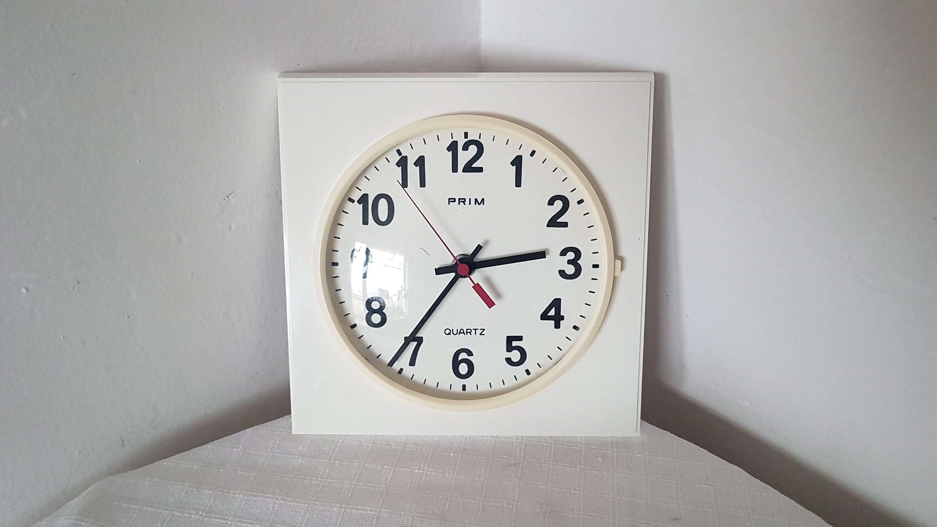Mid Century Wall CLOCK PRIM Czechoslovakia 70s | Etsy
