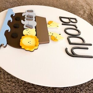 Noah's Ark Nursery Sign | Nursery Sign | 3 Dimensional Nursery Sign ...