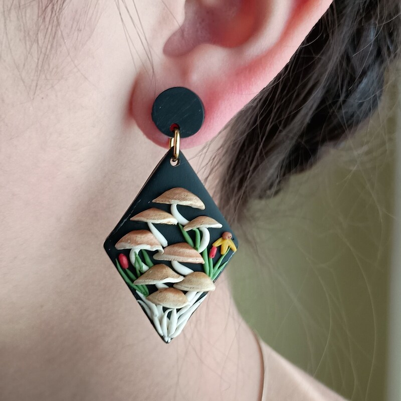 Whimsical Earrings - Etsy