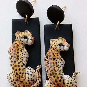 Animal Earrings - Etsy
