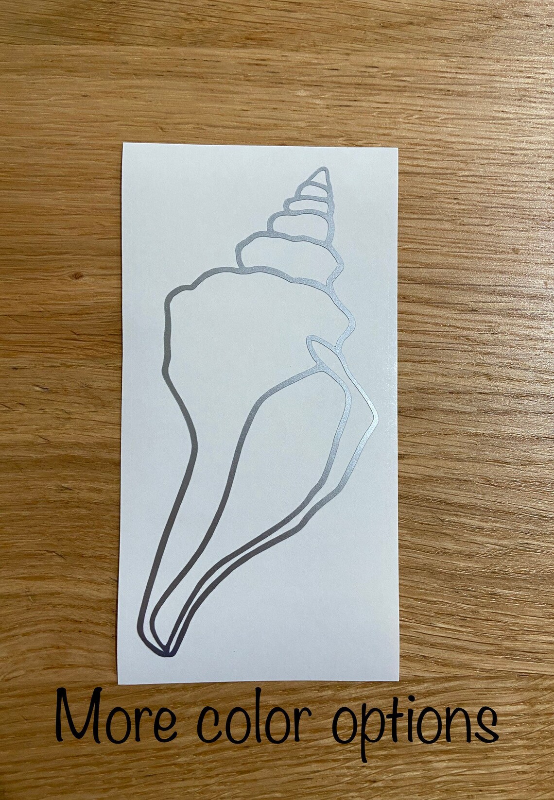 Horse Conch Shell Vinyl Sticker Decal Ocean Beach Coastal | Etsy