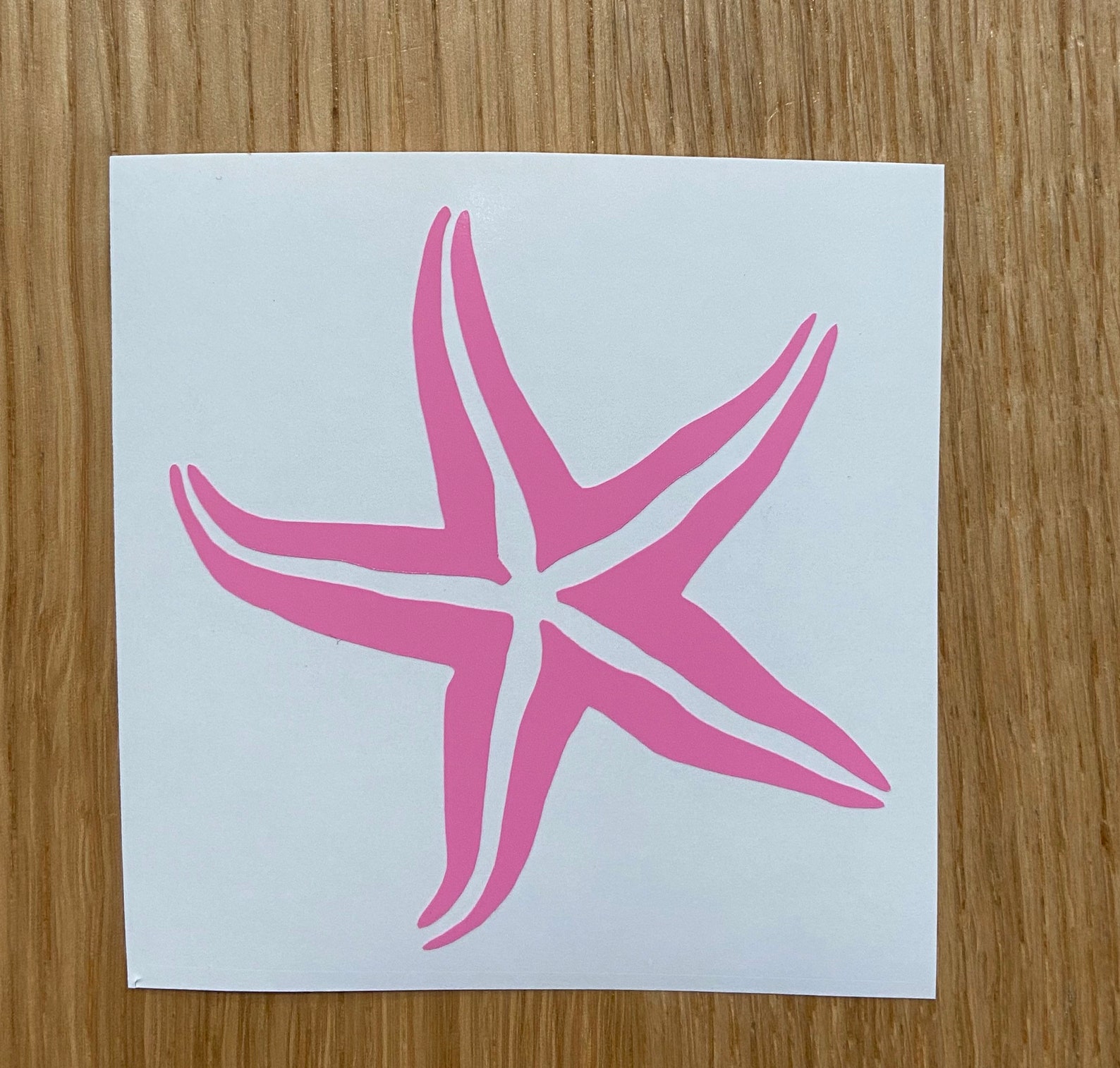 Starfish Vinyl Decal Sticker Sea Star Ocean Beach Coastal - Etsy