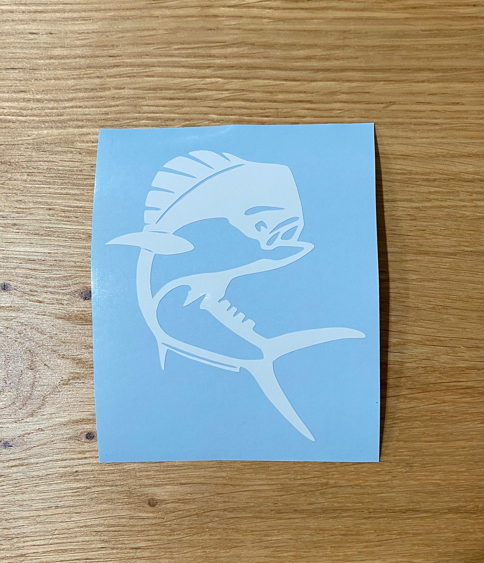 Mahi Vinyl Decal Fish Sticker Ocean Beach Coastal Seashore | Etsy