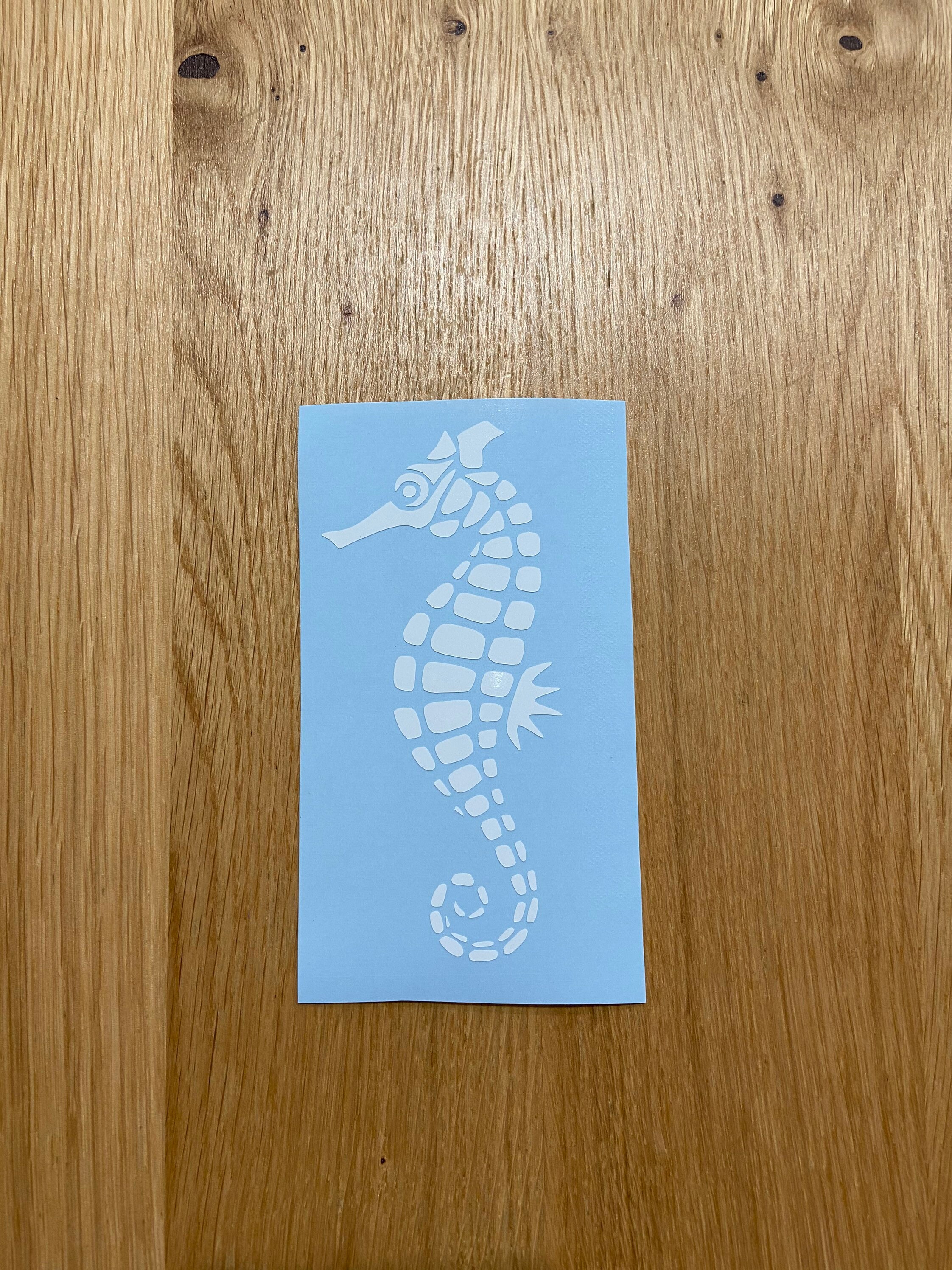 Seahorse Vinyl Decal Sticker Ocean Beach Coastal Seashell Sea | Etsy