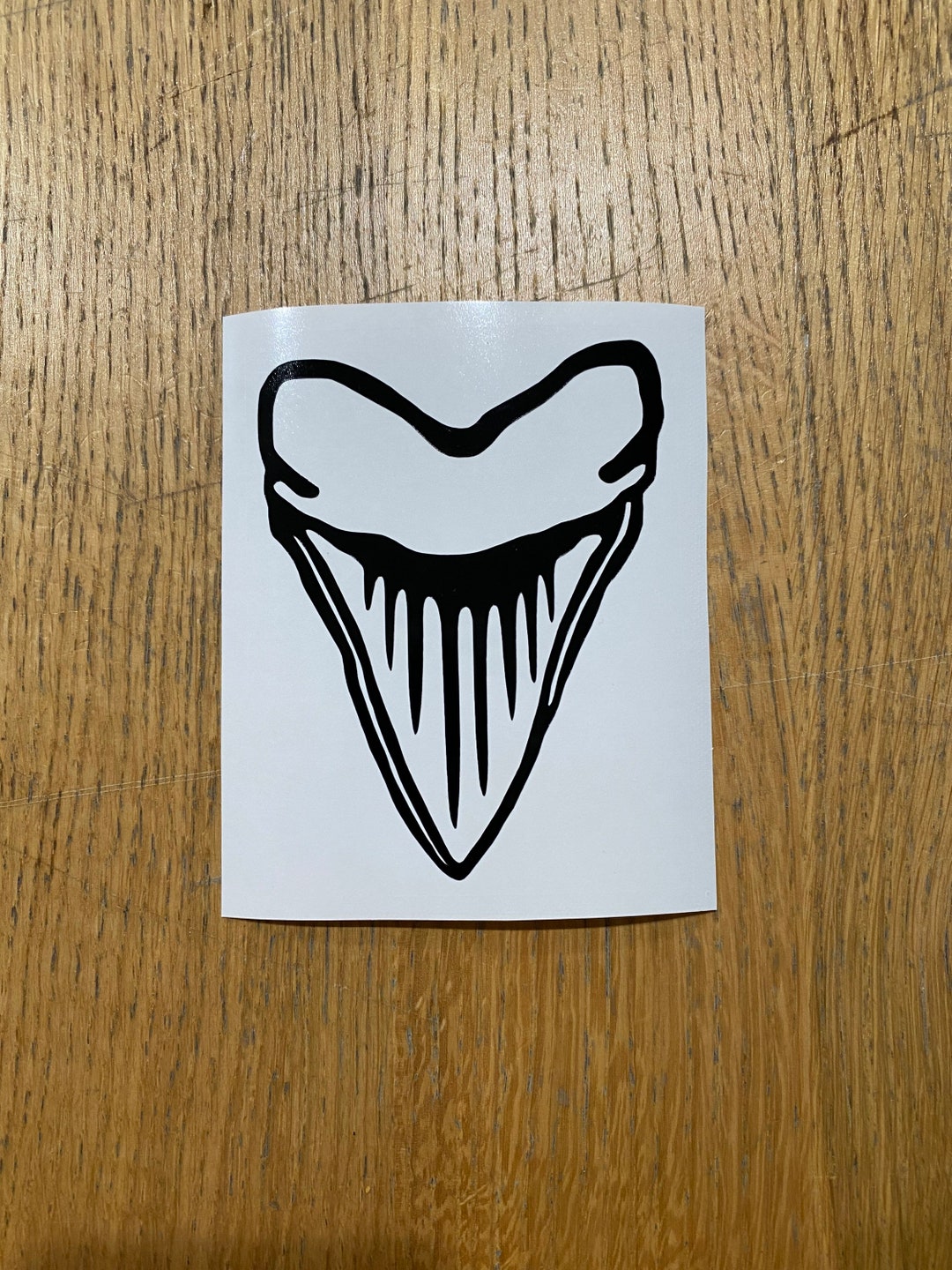 Megalodon BOLD Shark Tooth Vinyl Decal Sticker Ocean Beach - Etsy