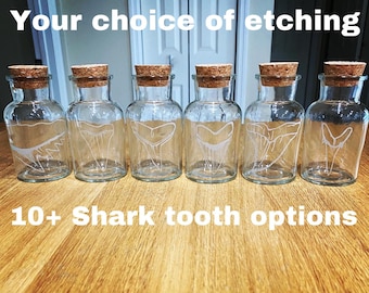 Shark Tooth Treasure Jar - Etsy