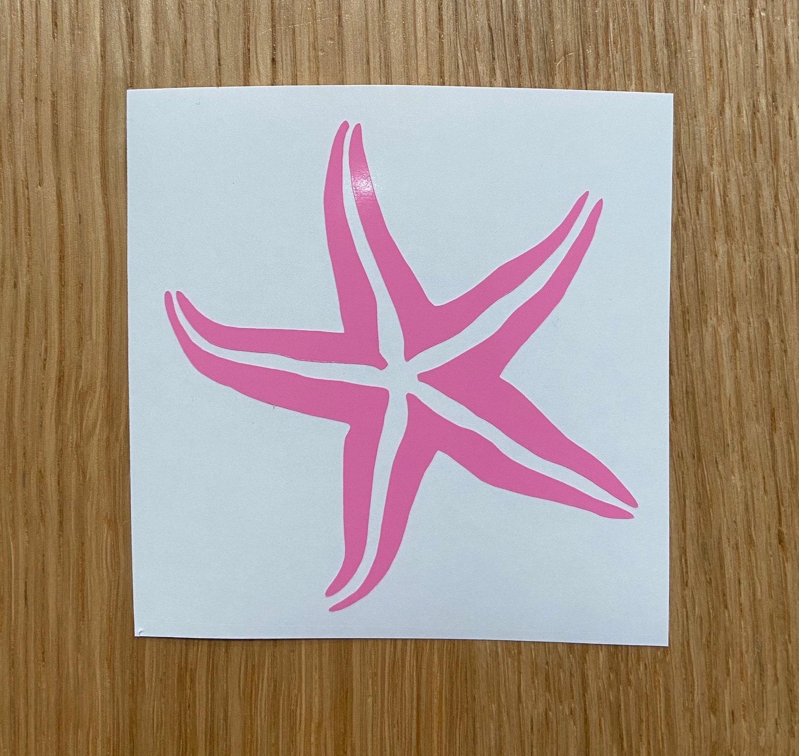 Starfish Vinyl Decal Sticker Sea Star Ocean Beach Coastal - Etsy
