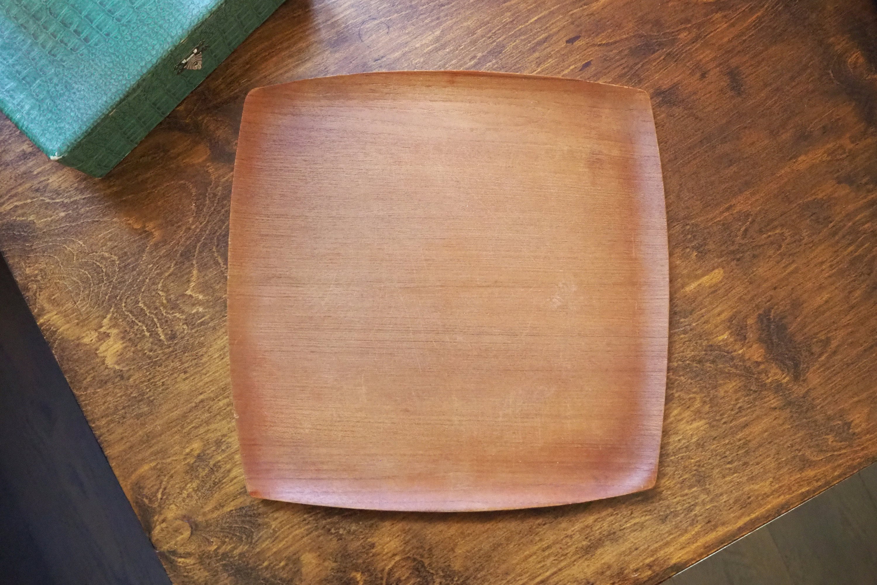 Vintage teak tray Vintage Lainisalo teak tray Rectangular | Etsy