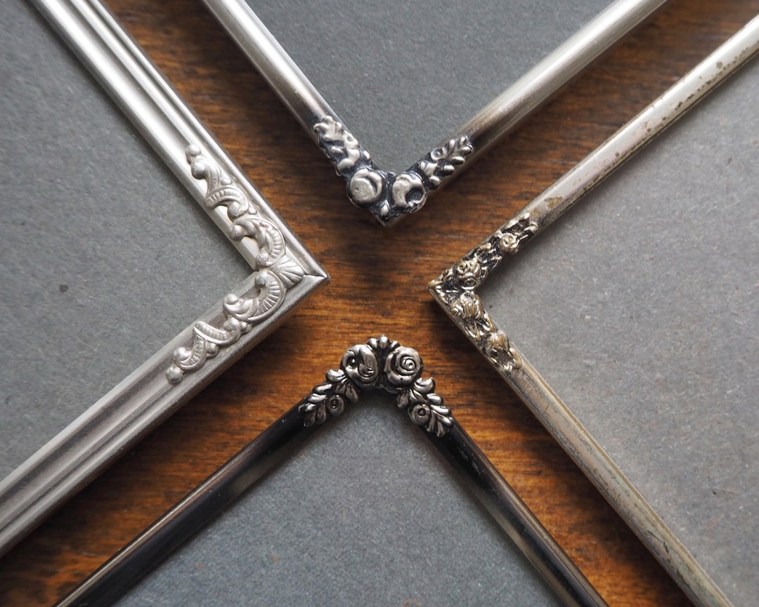 Set of Four Vintage Photo Frames | Mismatched Vintage Picture Frames ...