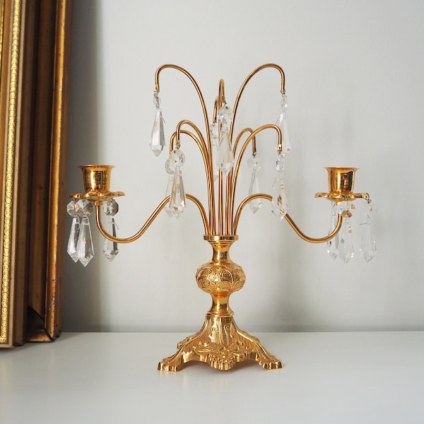 Gold Candelabra - Etsy