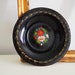Vintage Floral Metal Plate Handpainted Floral Plate - Etsy
