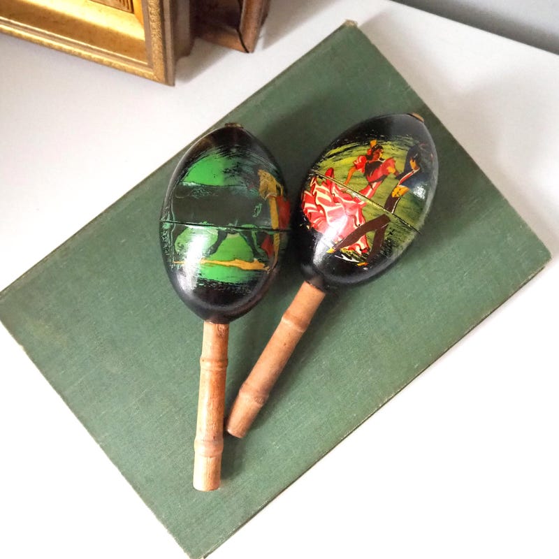 Wooden Maracas - Etsy UK