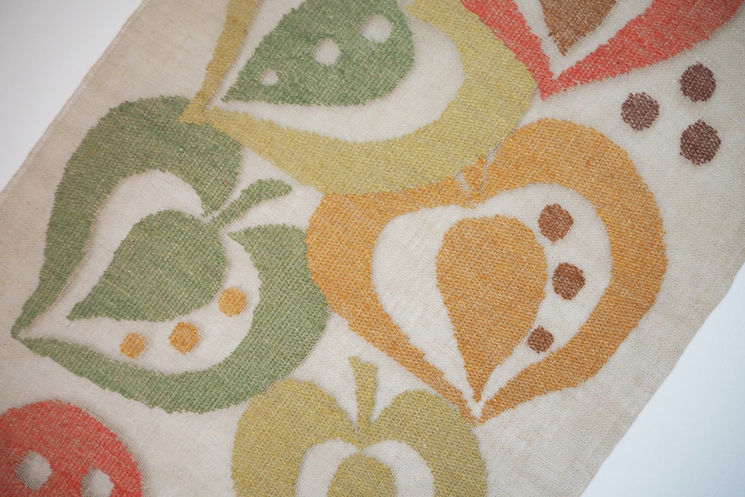 Vintage Wall Hanging | Linen Wall Hanging | Window Hanging ...