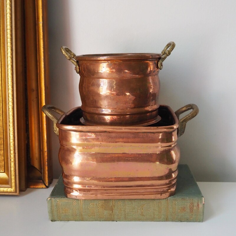 Copper Planter - Etsy