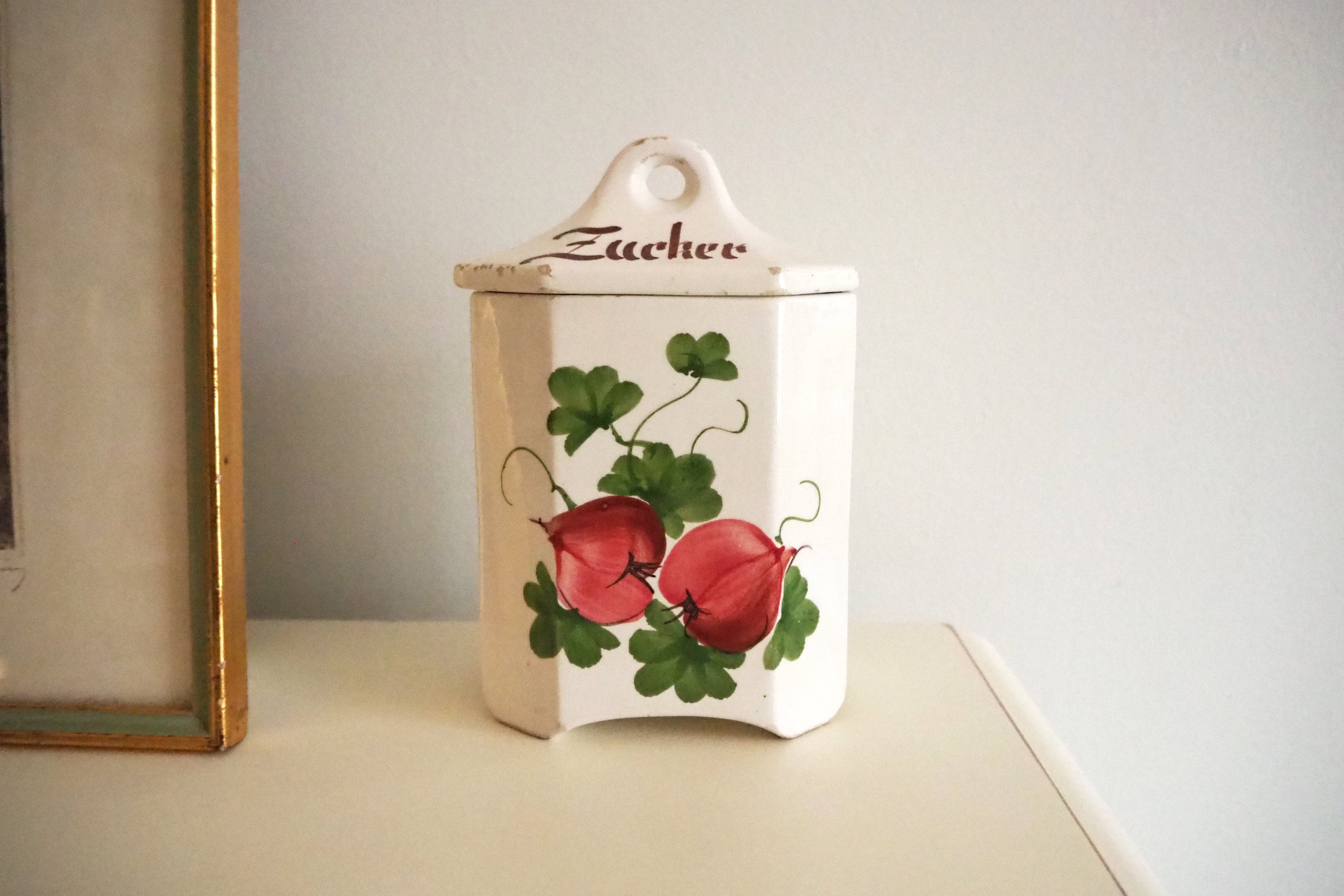 Vintage Sugar Jar With Lid Lidded Sugar Jar Ceramic Sugar | Etsy