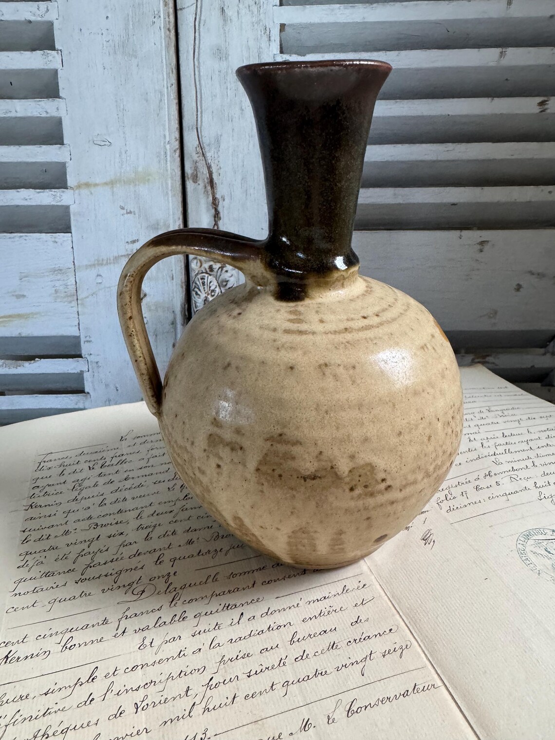 1960s Studio Pottery by Gordon Plahn , Langton Pottery Ltd With an Impressed Seal of His ...