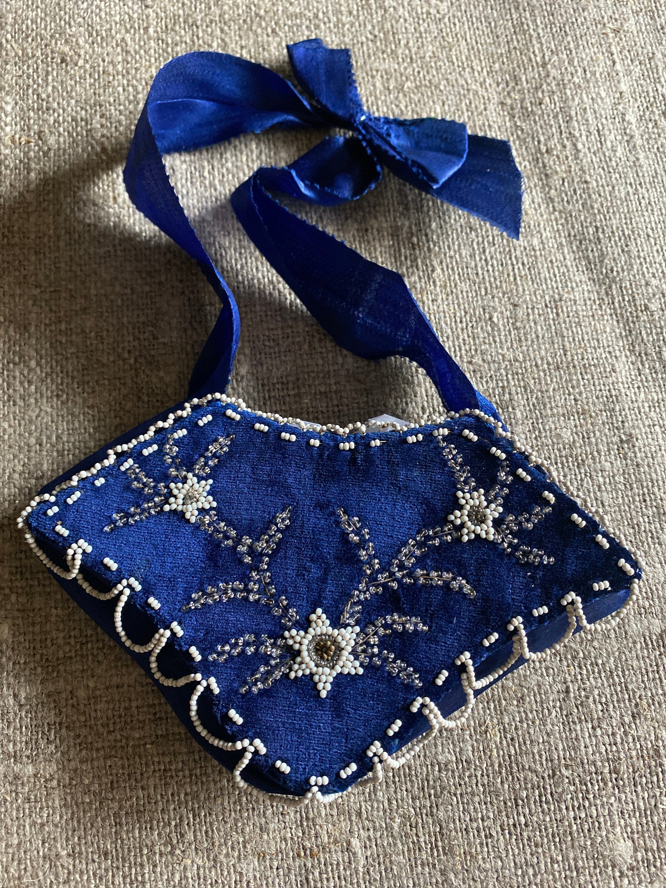 A Matching Pair of Victorian Wall Pockets - Etsy