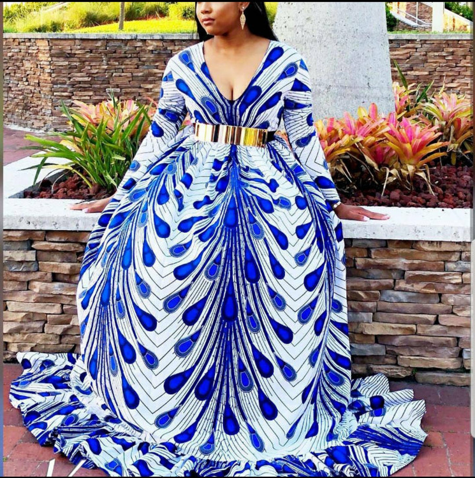 African Ball Dress African Wedding Dress Women's - Etsy