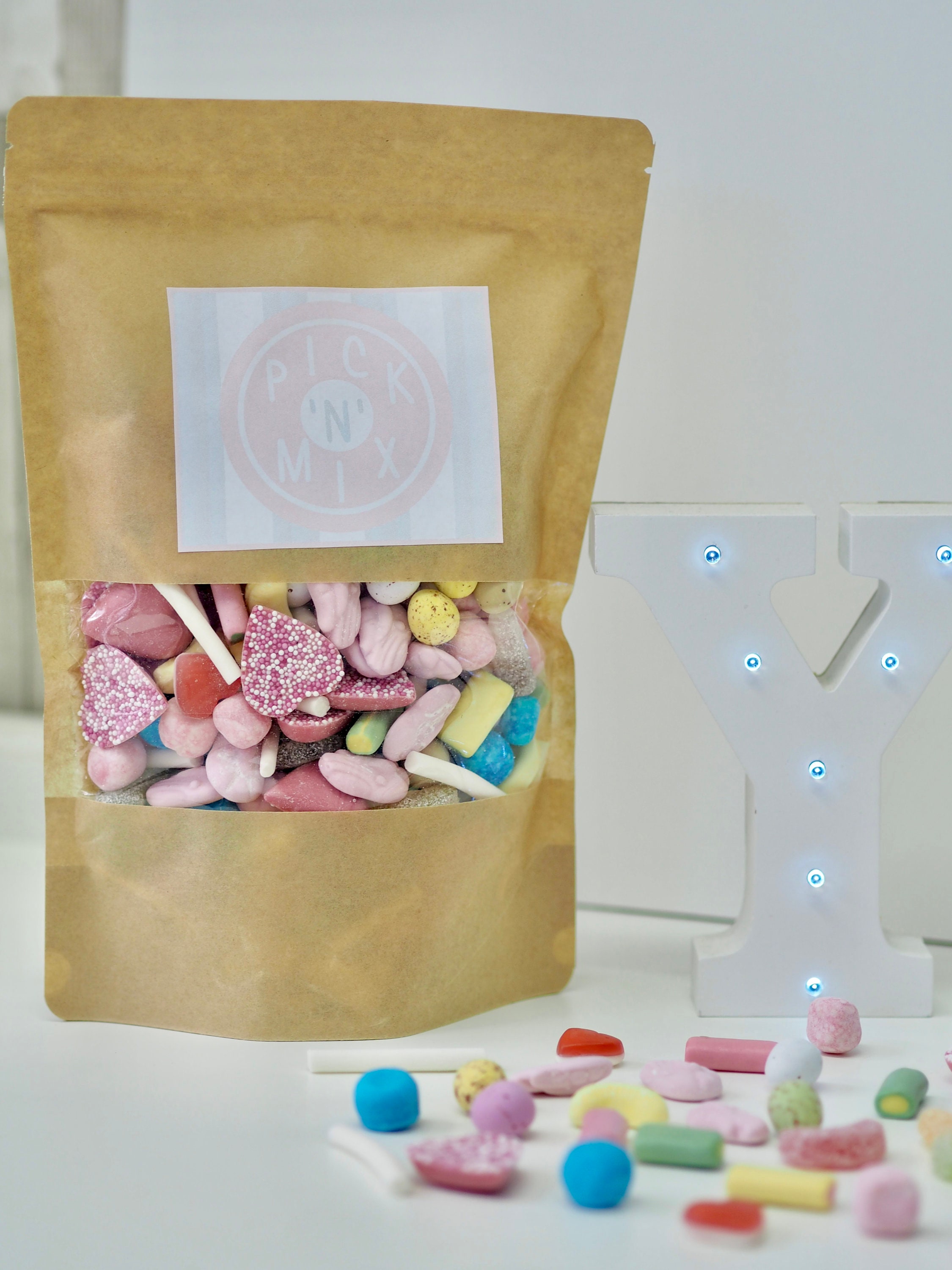Large 1kg Pick N Mix Sweet Bag Choose Your Own Sweets - Etsy UK