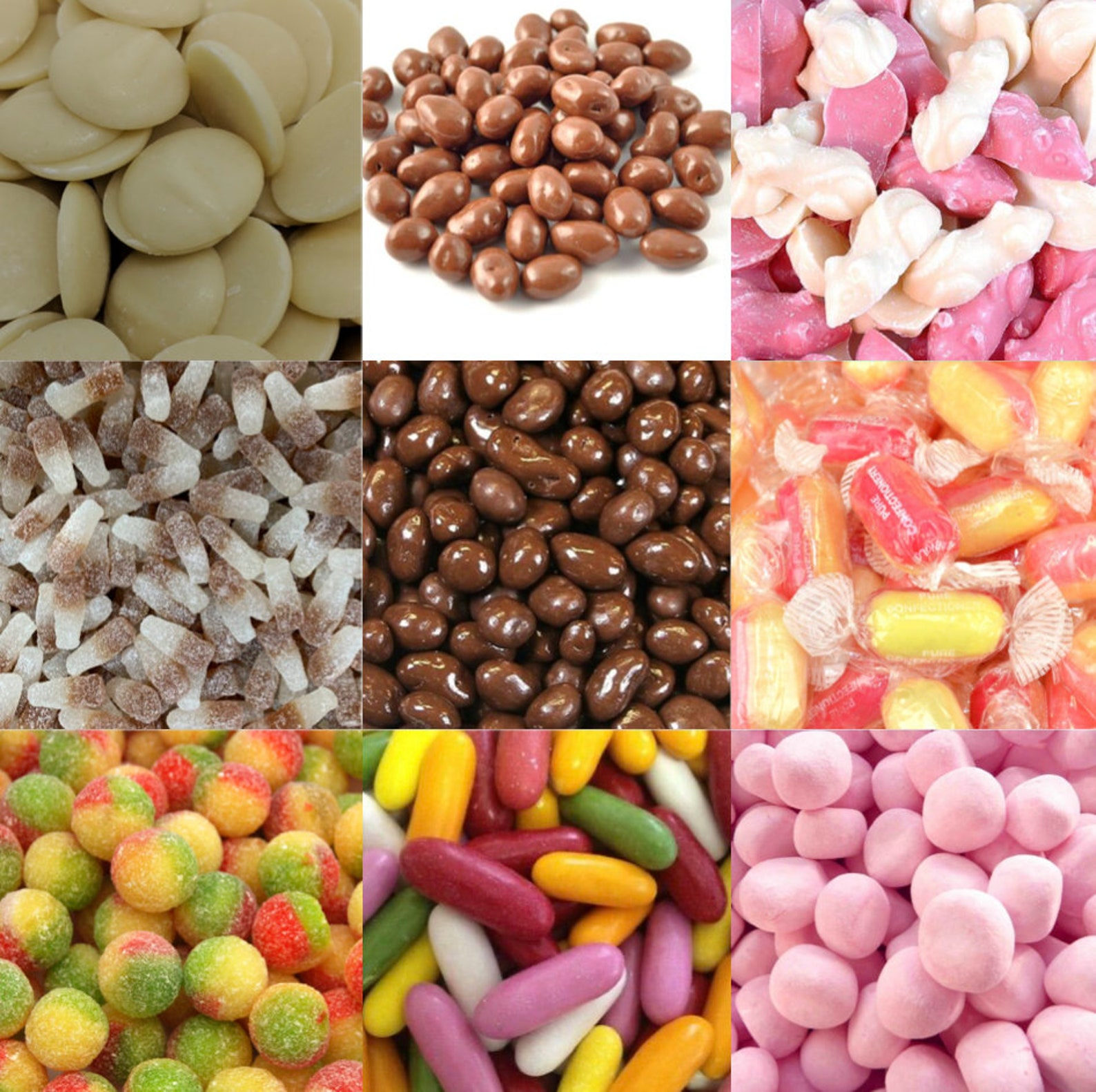 Pick N Mix Sweets 500g 1kg Choose Your Own Sweets - Etsy UK