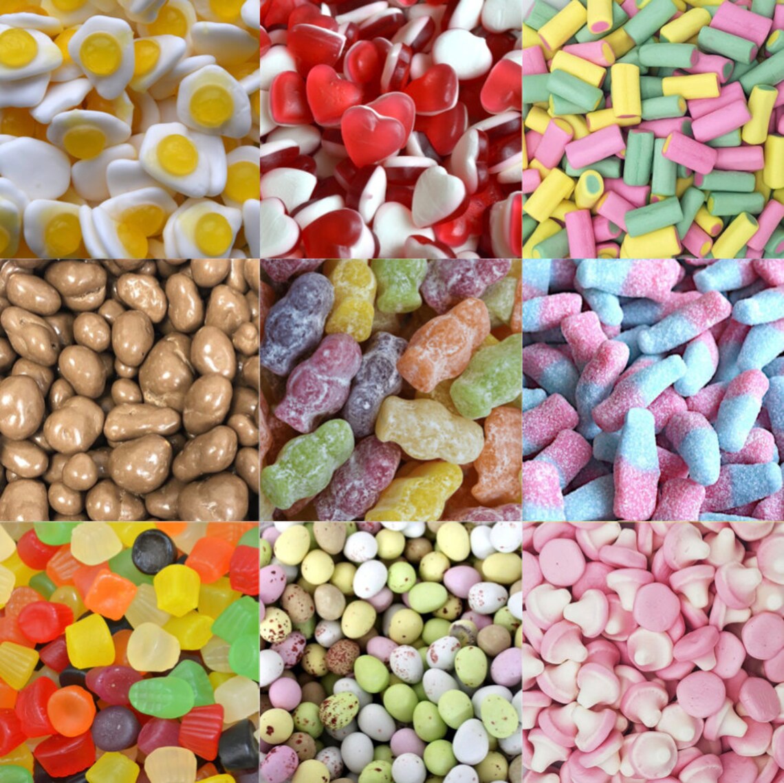 Pick n Mix Sweets 300g 500g 1kg Choose Your Own Sweets | Etsy