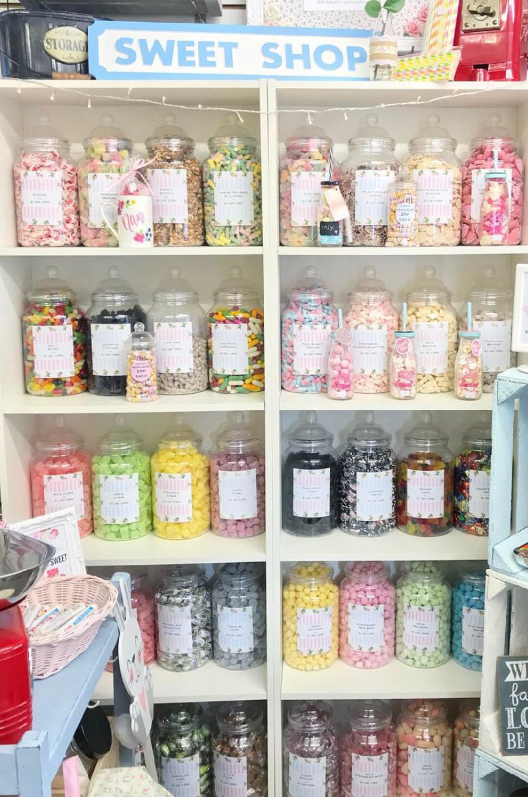 Pick N Mix Sweets 500g 1kg Choose Your Own Sweets Birthday Valentines ...