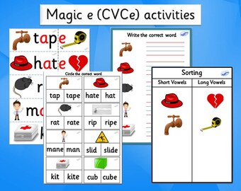 Silent E Words - Etsy Hong Kong