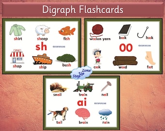 Magic E Words List , Long Vowels Flashcards , Digraphs , Phonics ...