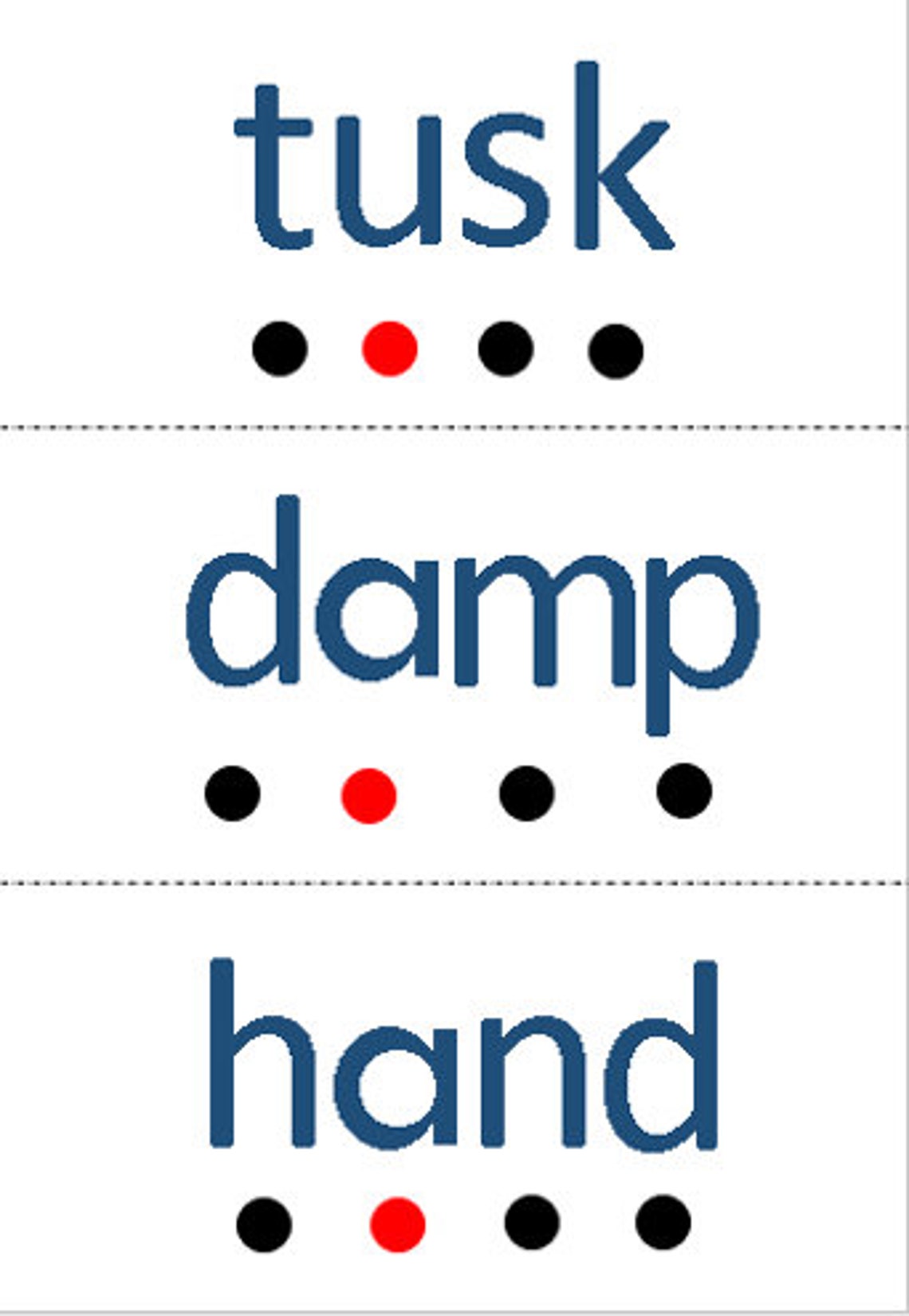 Short Vowels , CVCC & CCVC Flash Cards (Instant Download) - Etsy